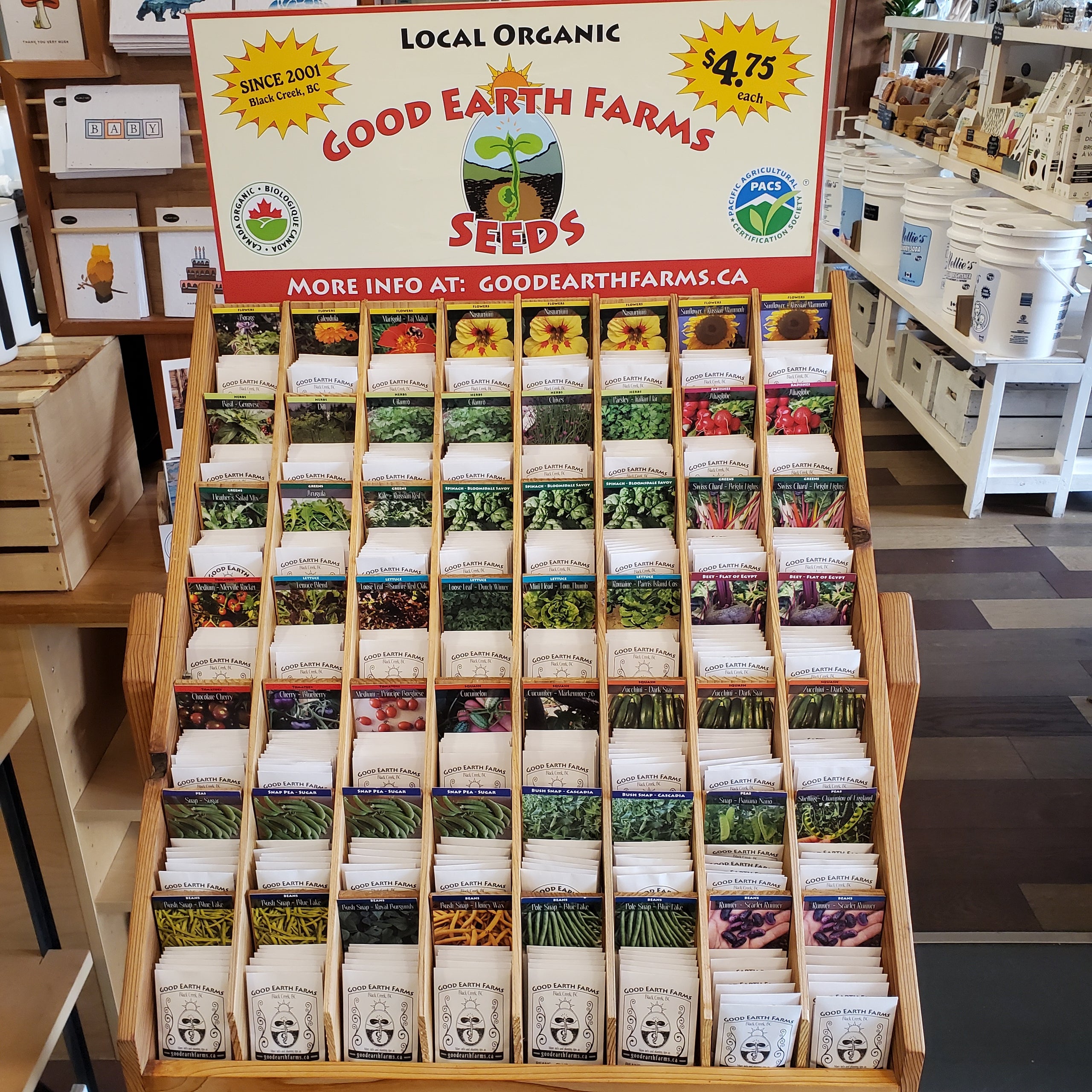 Good Earth Farms Seeds - Various | Local Refillery