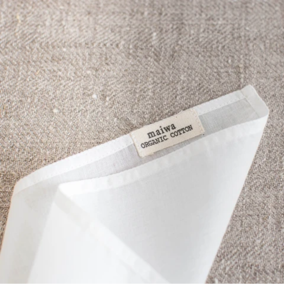 Maiwa Organic Cotton Handkerchief | Local Refillery